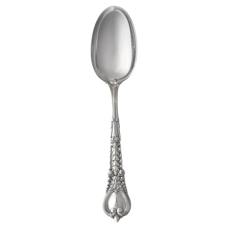 Antique Tiffany and Co. sterling silver Florentine pattern sweet spoon ...
