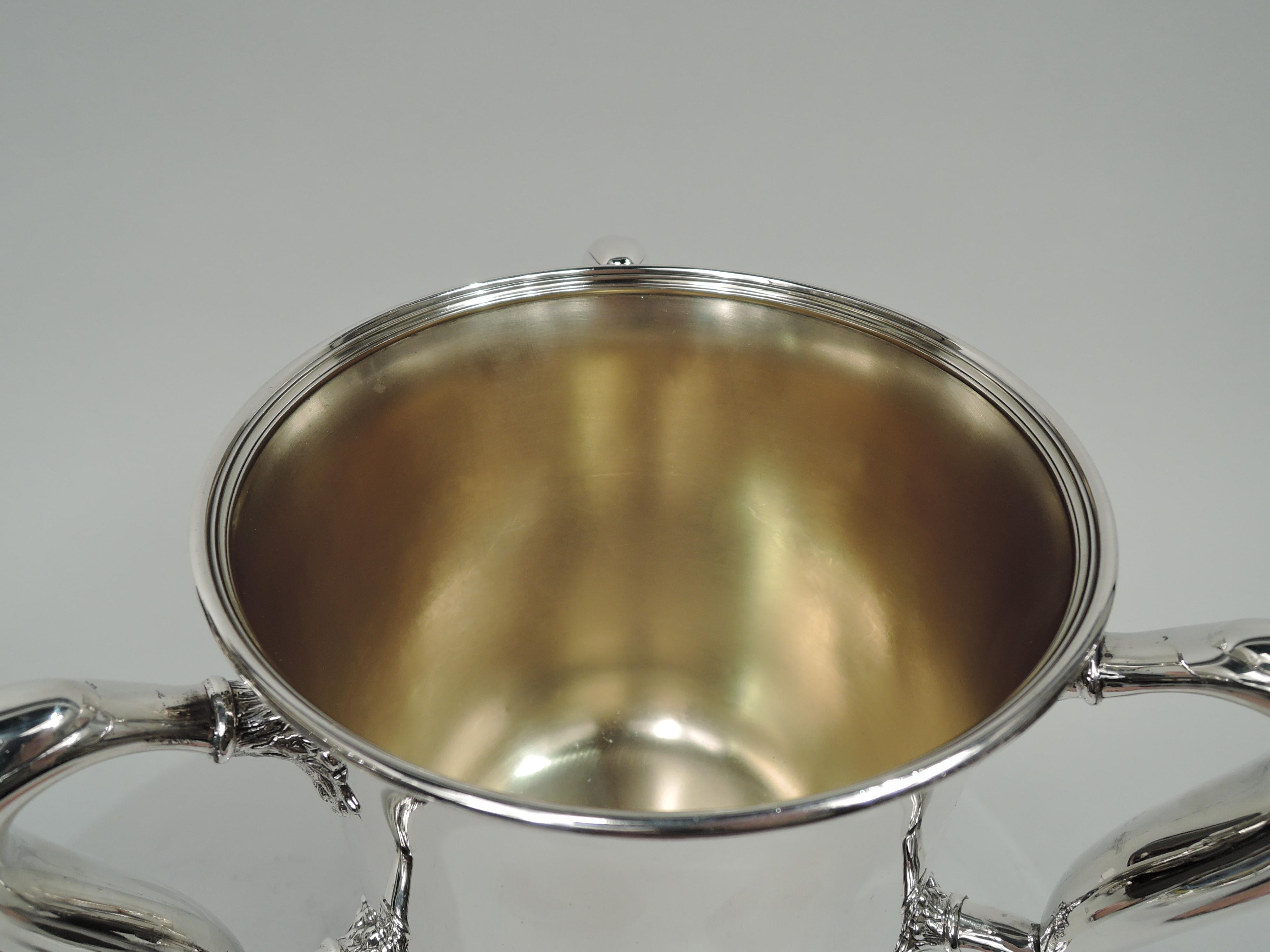 Antique Tiffany Edwardian Classical Sterling Silver Loving Cup For Sale ...