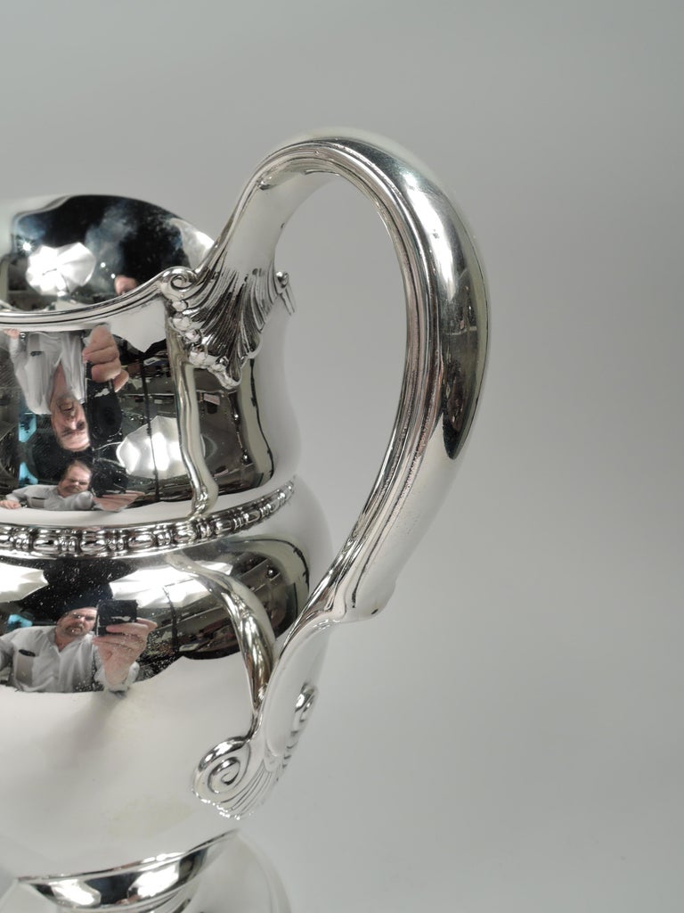 Pichet à eau ancien classique édouardien en argent sterling de Tiffany - En vente sur 1stDibs