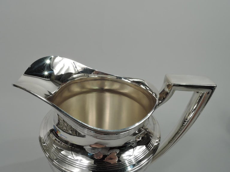 Antique Tiffany Edwardian Regency Sterling Silver Water Pitcher For ...