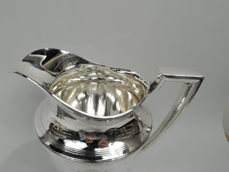 Antique Tiffany Edwardian Regency Sterling Silver Water Pitcher For ...