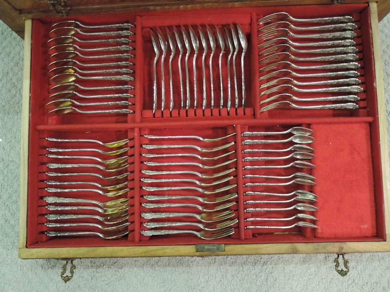 Antique Tiffany Renaissance Sterling Silver Set for 12 with 170 Pieces ...