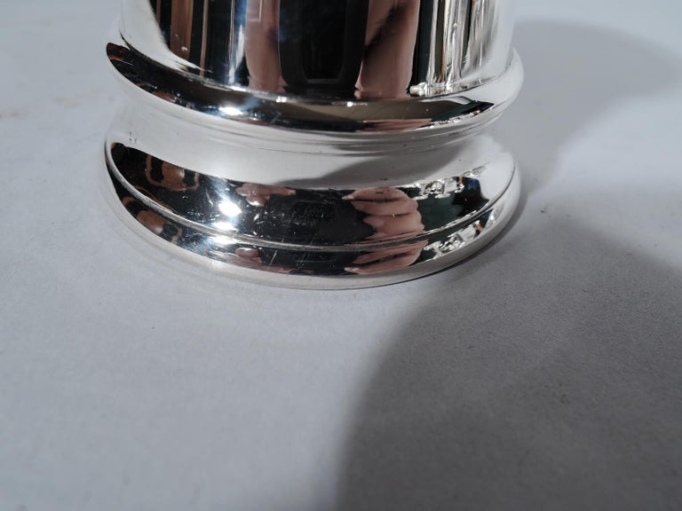 Antique Tiffany Sterling Silver Chess Rook Castle Tower Pepper Grinder ...