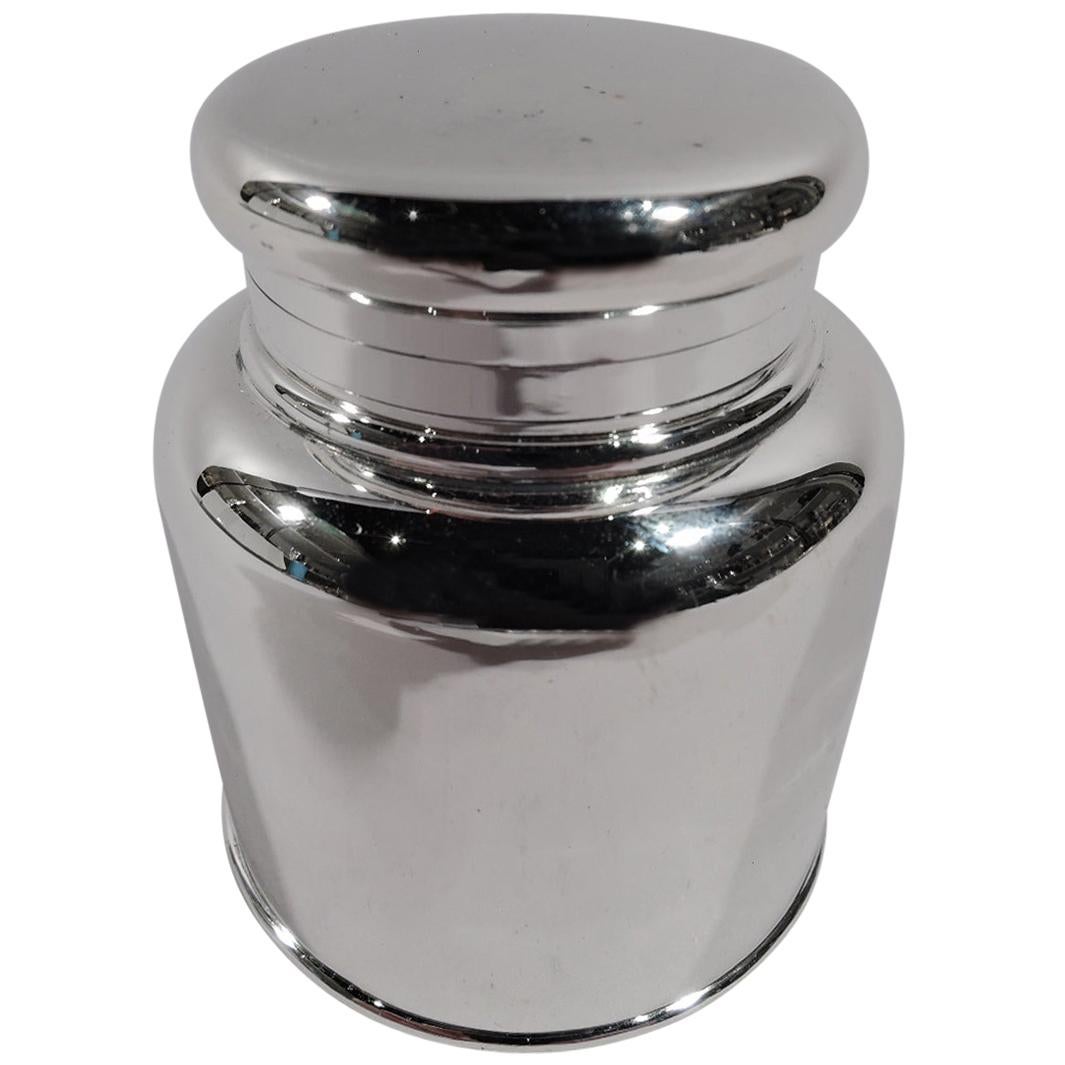 Antique Tiffany Sterling Silver Portable Inkwell at 1stDibs