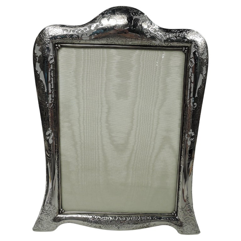 Antique Tiffany Victorian Classical Sterling Silver Picture Frame For ...