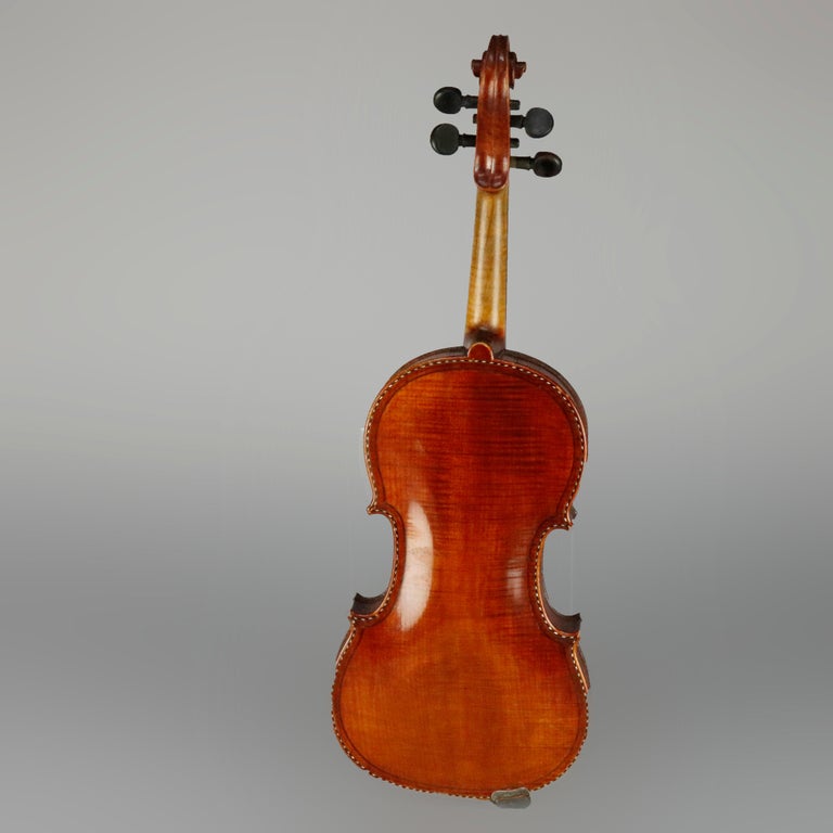 Antique Tiger Maple Violin with Case, Vincent Panormo, circa 1850 at ...