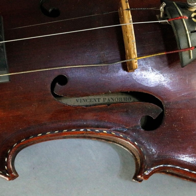 Antique Tiger Maple Violin with Case, Vincent Panormo, circa 1850 at ...