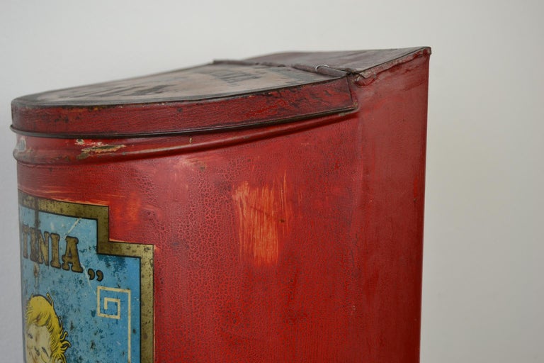 Antique Tin for Pasta Toselli, Italy, Belgium For Sale at 1stDibs ...
