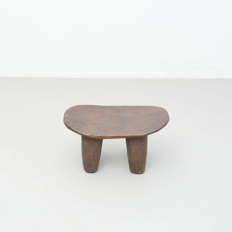 Antique Traditional African Wood Stool, circa 1930 For Sale at 1stDibs