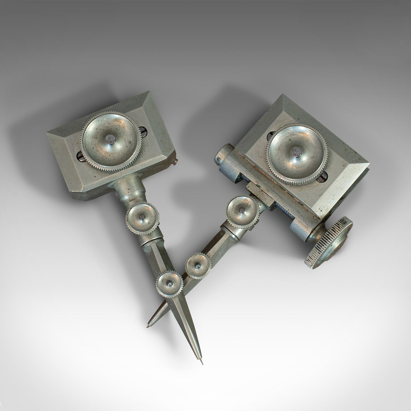 Antique Trammel Point Set, Draughtsman's Instruments, Stanley ...