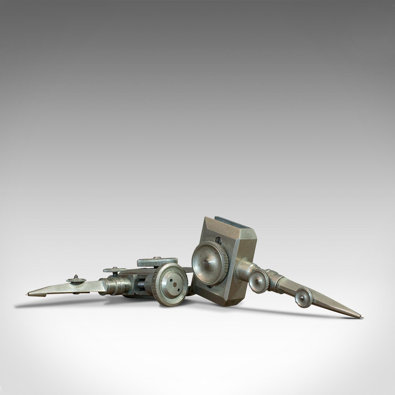 Antique Trammel Point Set, Draughtsman's Instruments, Stanley ...