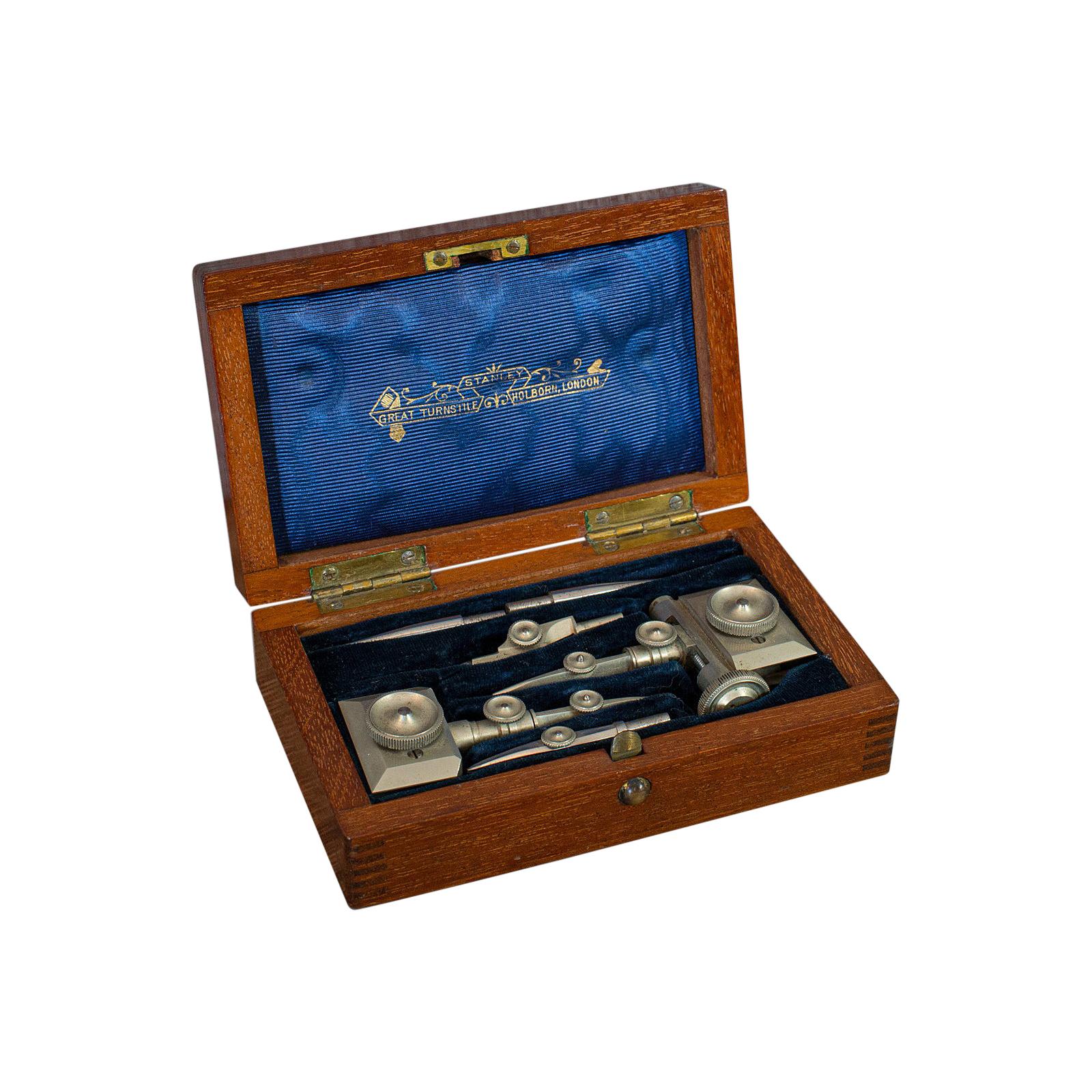 Antique Trammel Point Set, Draughtsman's Instruments, Stanley ...