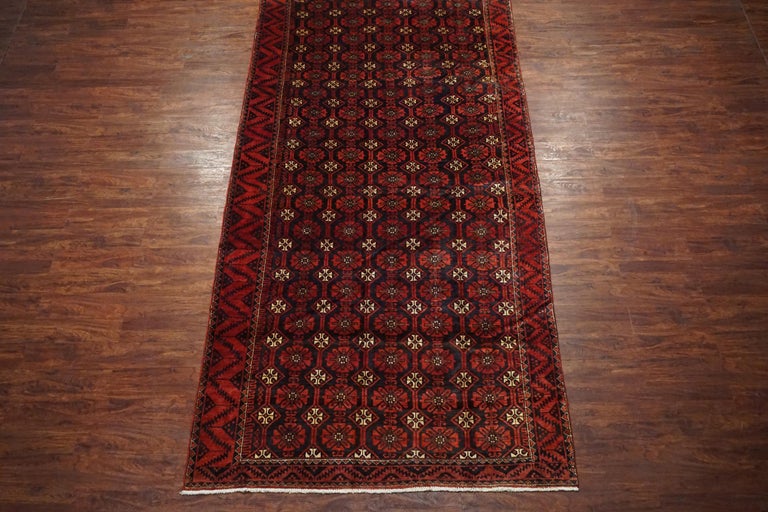 Antique Tribal Baluchi Gallery Runner, circa 1940 For Sale at 1stDibs