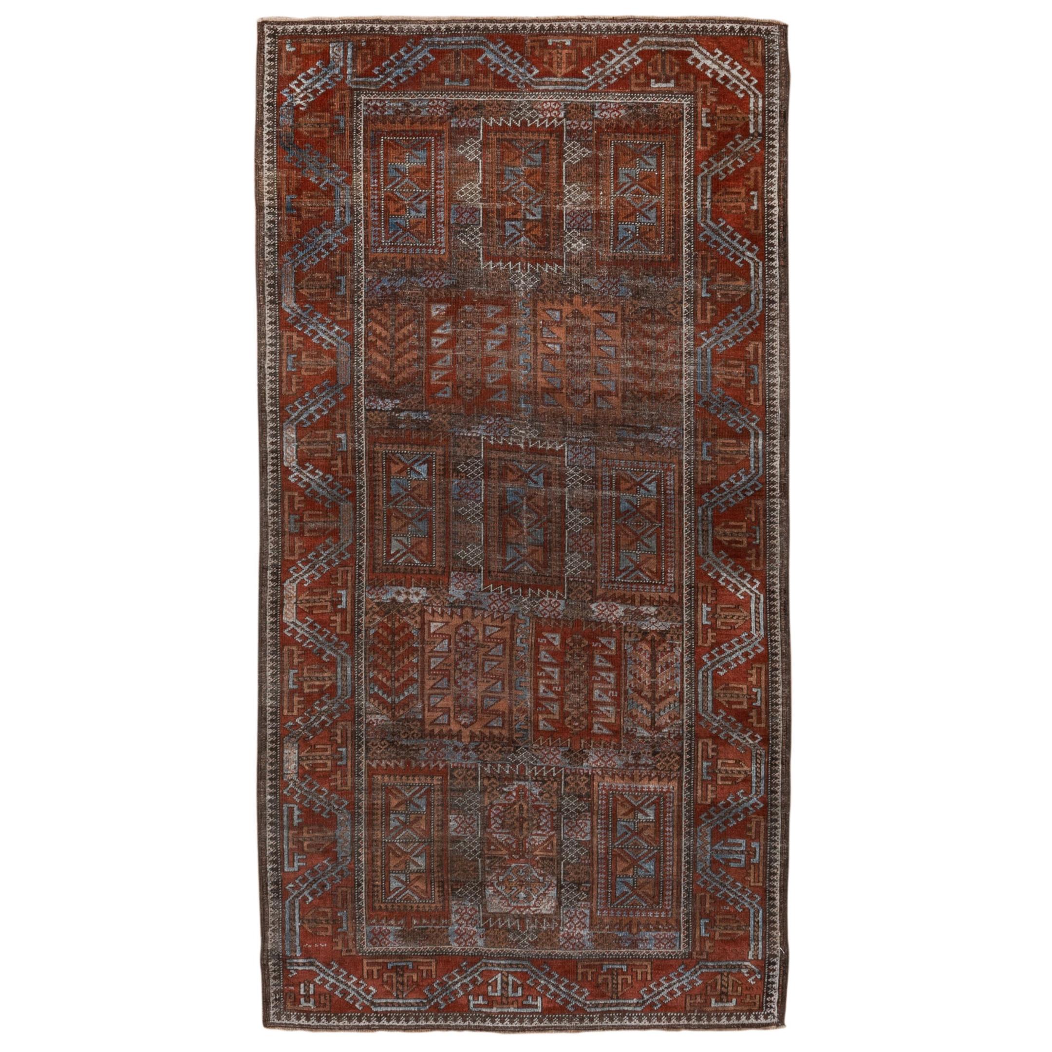 Tribal Antique Belouch Rug For Sale at 1stDibs