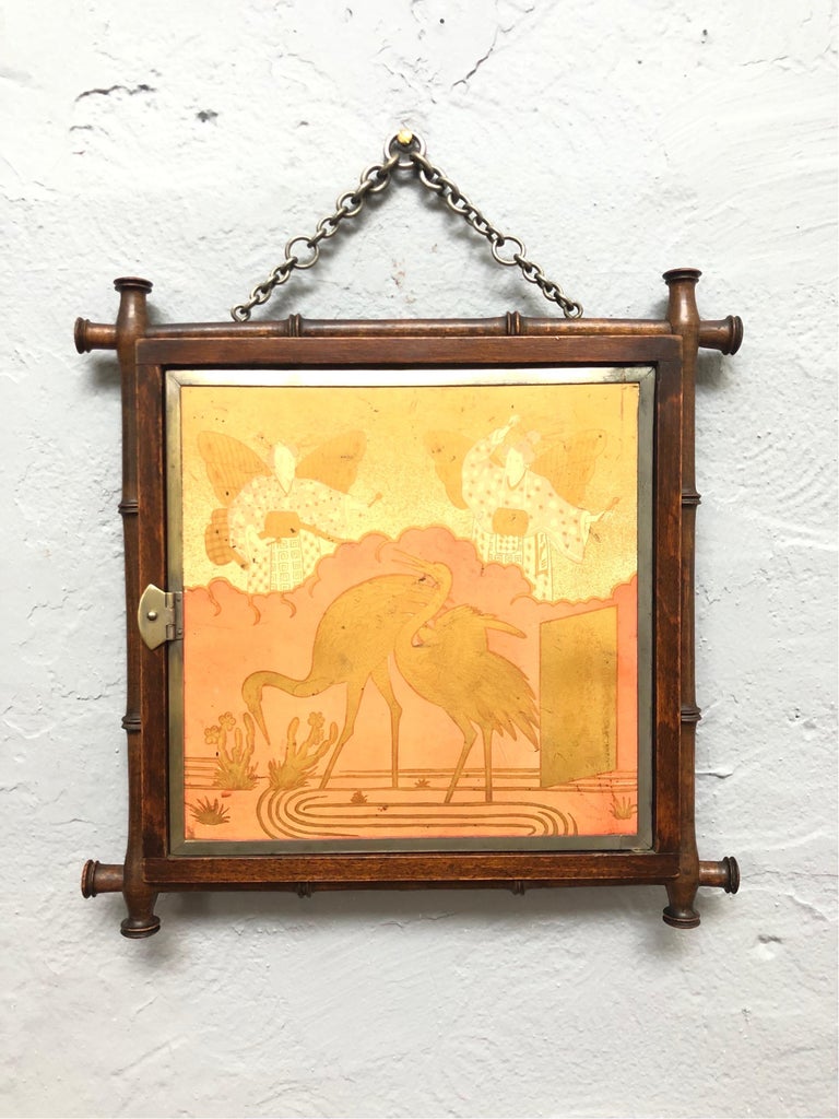 Antique Triptych Mirror from the 1800s For Sale at 1stDibs