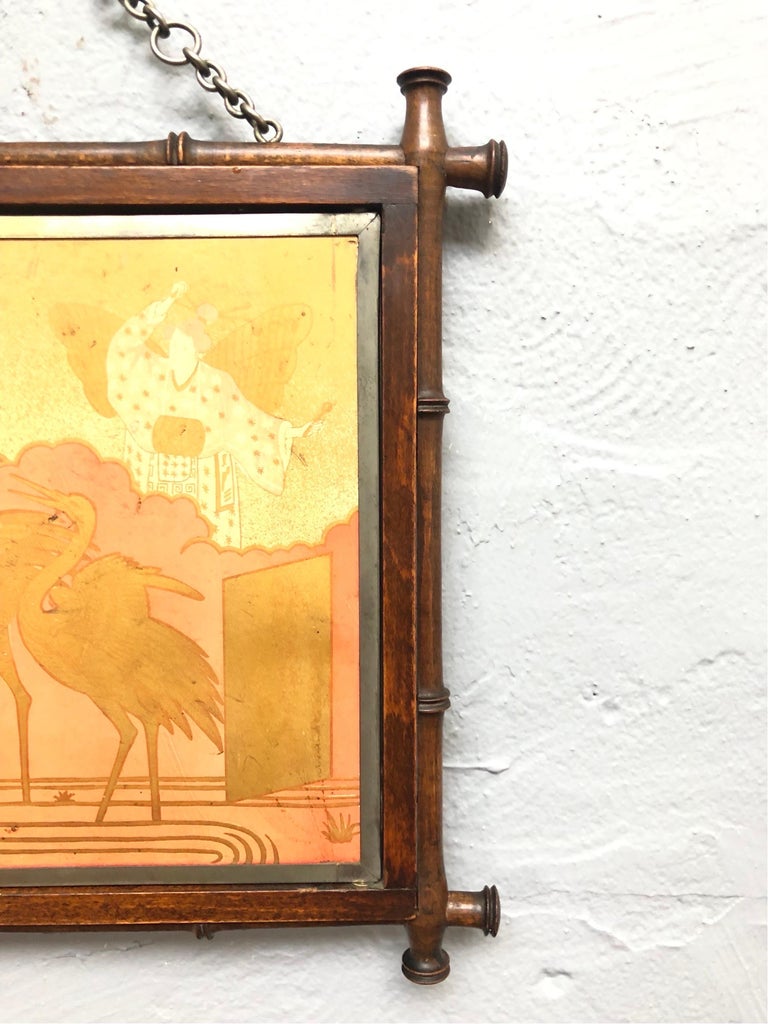 Antique Triptych Mirror from the 1800s For Sale at 1stDibs