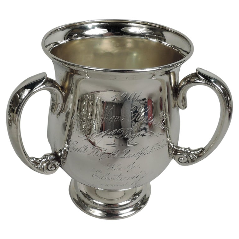 Antique Trophy Cup Awarded in 1901 to Horse Named Electricity For Sale ...