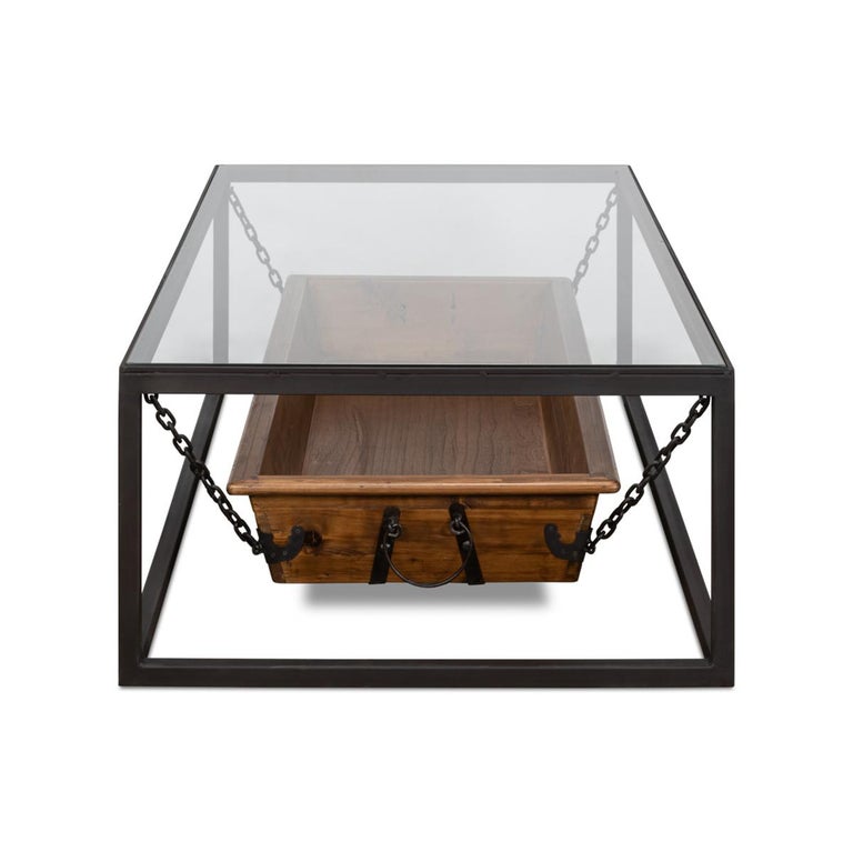 Antique Trough Coffee Table For Sale at 1stDibs