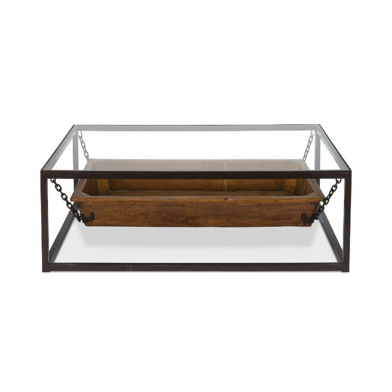 Antique Trough Coffee Table For Sale at 1stDibs