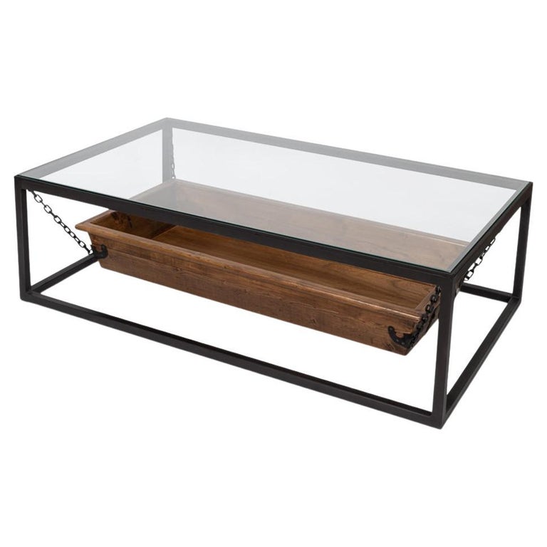 Antique Trough Coffee Table For Sale at 1stDibs