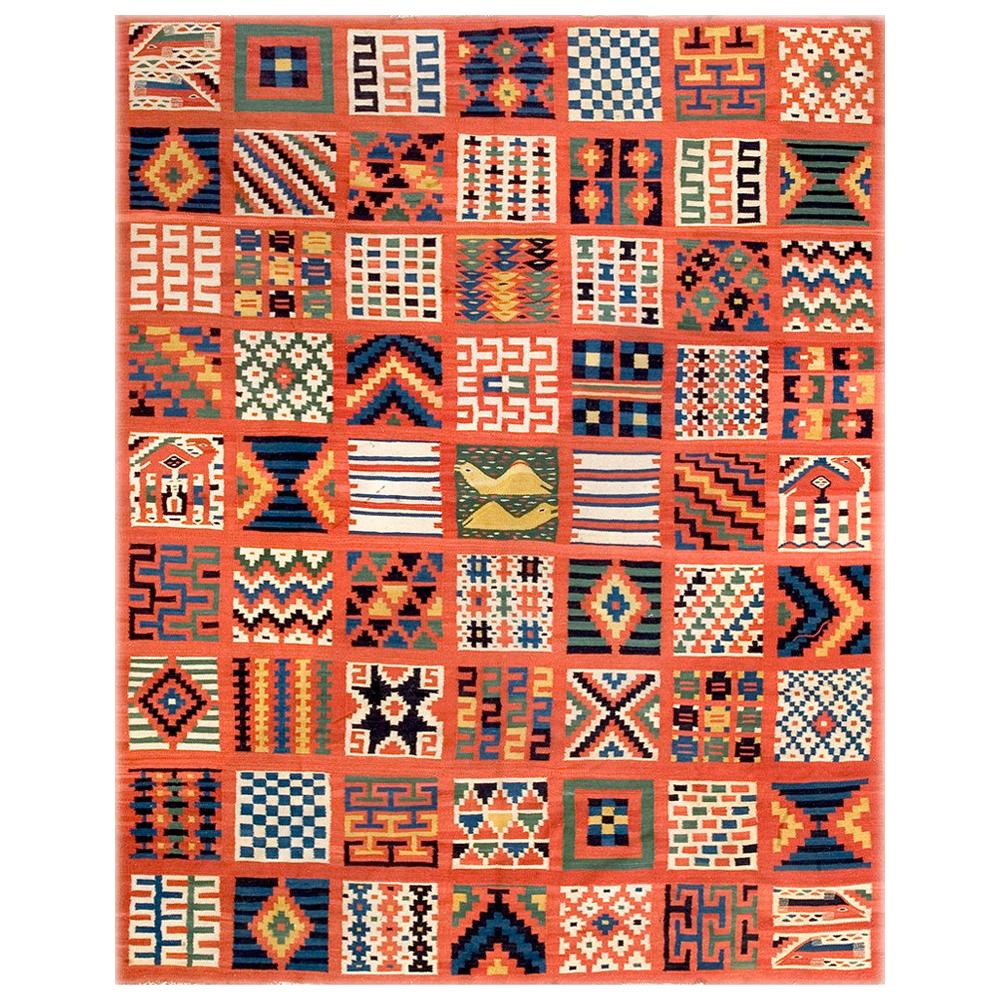 Late 19th Century Tunisian Gafsa Carpet ( 5'9" x 7'5" - 175 x 226 ) For ...