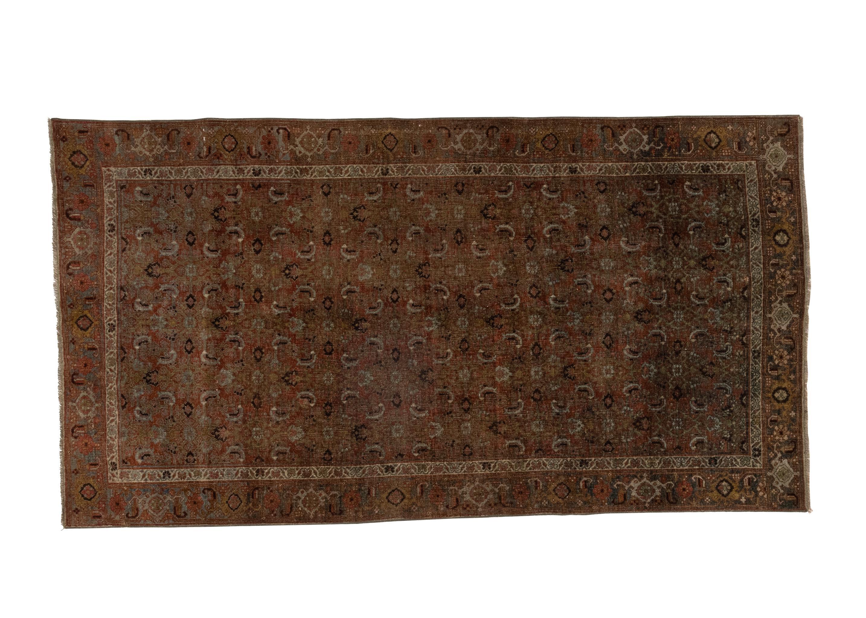 Antique Turkish Hand-Knotted Rug For Sale at 1stDibs