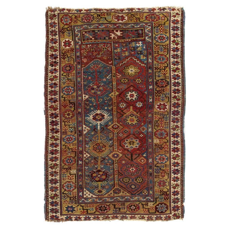 Tapis turc ancien de 'Fethiye' de 3,8 x 5,7 m, vers 1830, tapis de ...