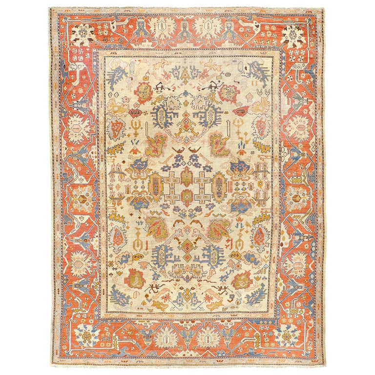 Antique Turkish Oushak at 1stDibs