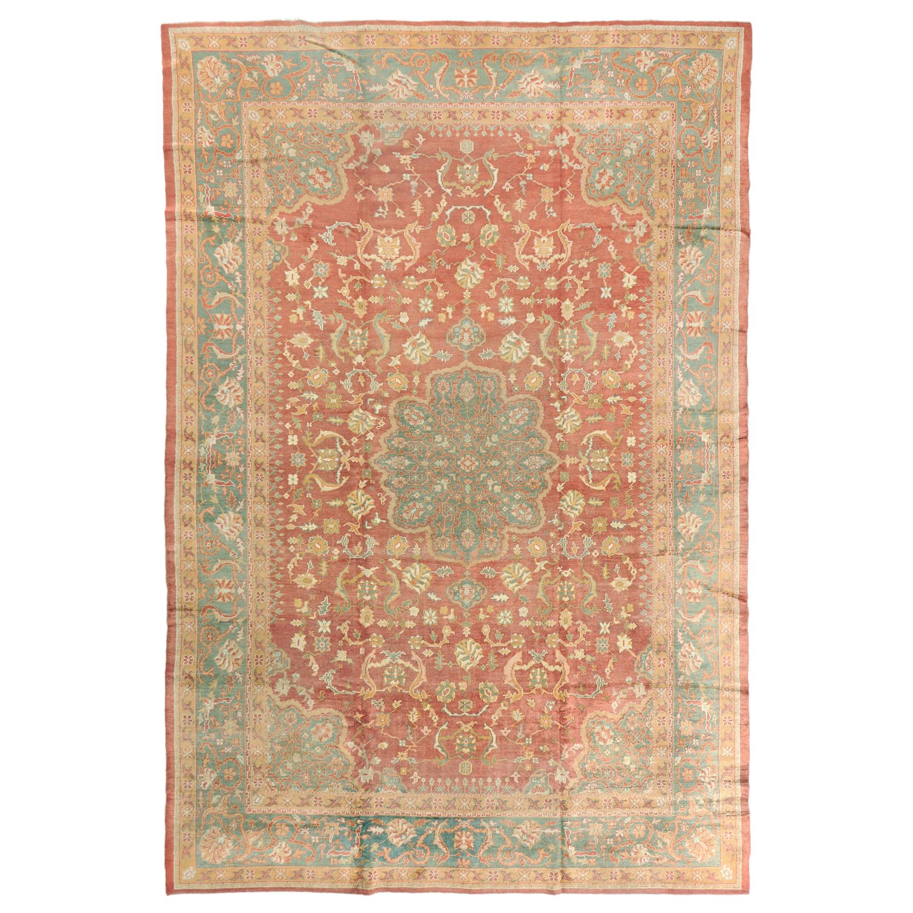 Silk Antique Turkish Sivas Rug at 1stDibs