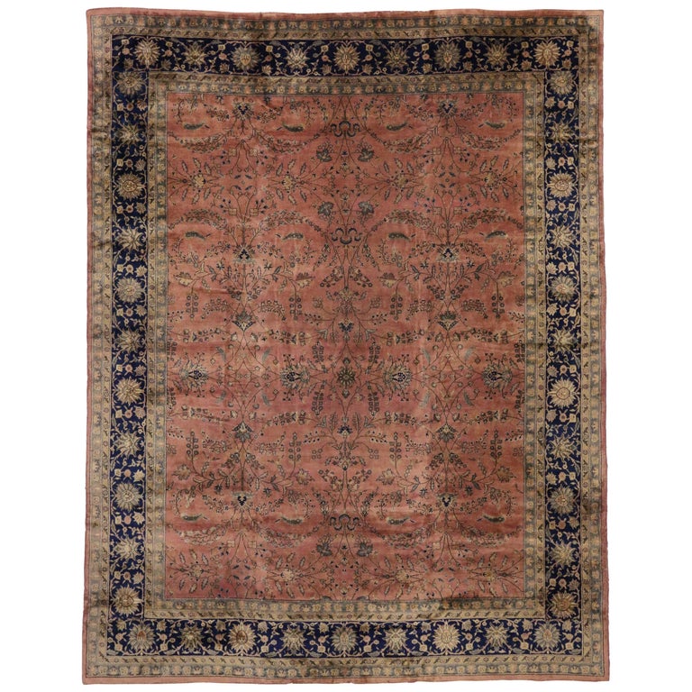 Antique Turkish Sparta Palace Size Rug with Traditional Style at 1stDibs