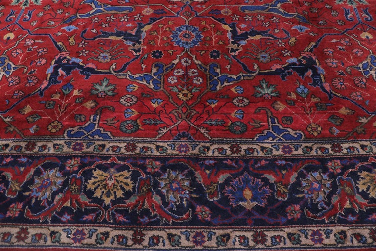 Antique Turkish Sparta Palace Size Rug with Luxe Victorian Baroque ...