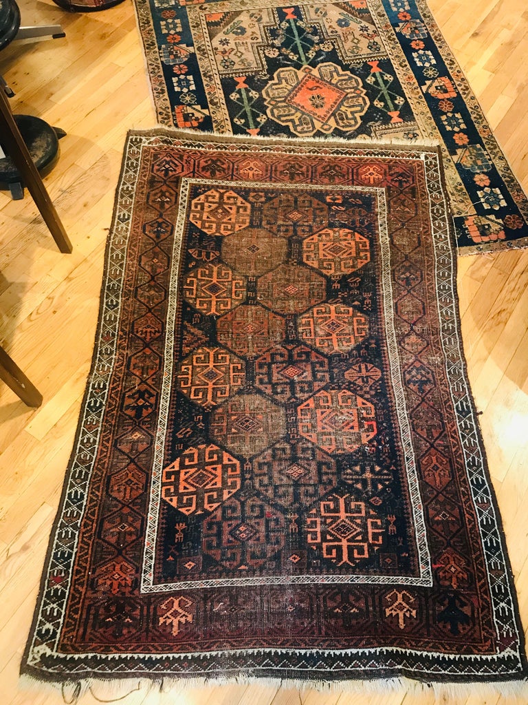 Antique Turkmen Rug For Sale at 1stdibs