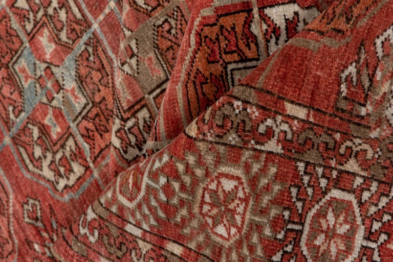 Antique Turkomen Ersari Rug, Red Allover Field, circa 1920s For Sale at ...