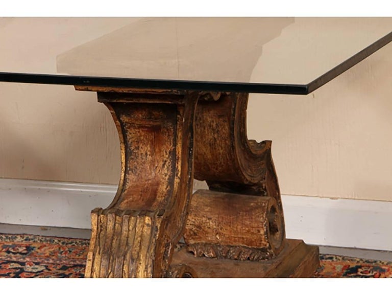 Antique Tuscan Bracket Cocktail Table For Sale at 1stDibs