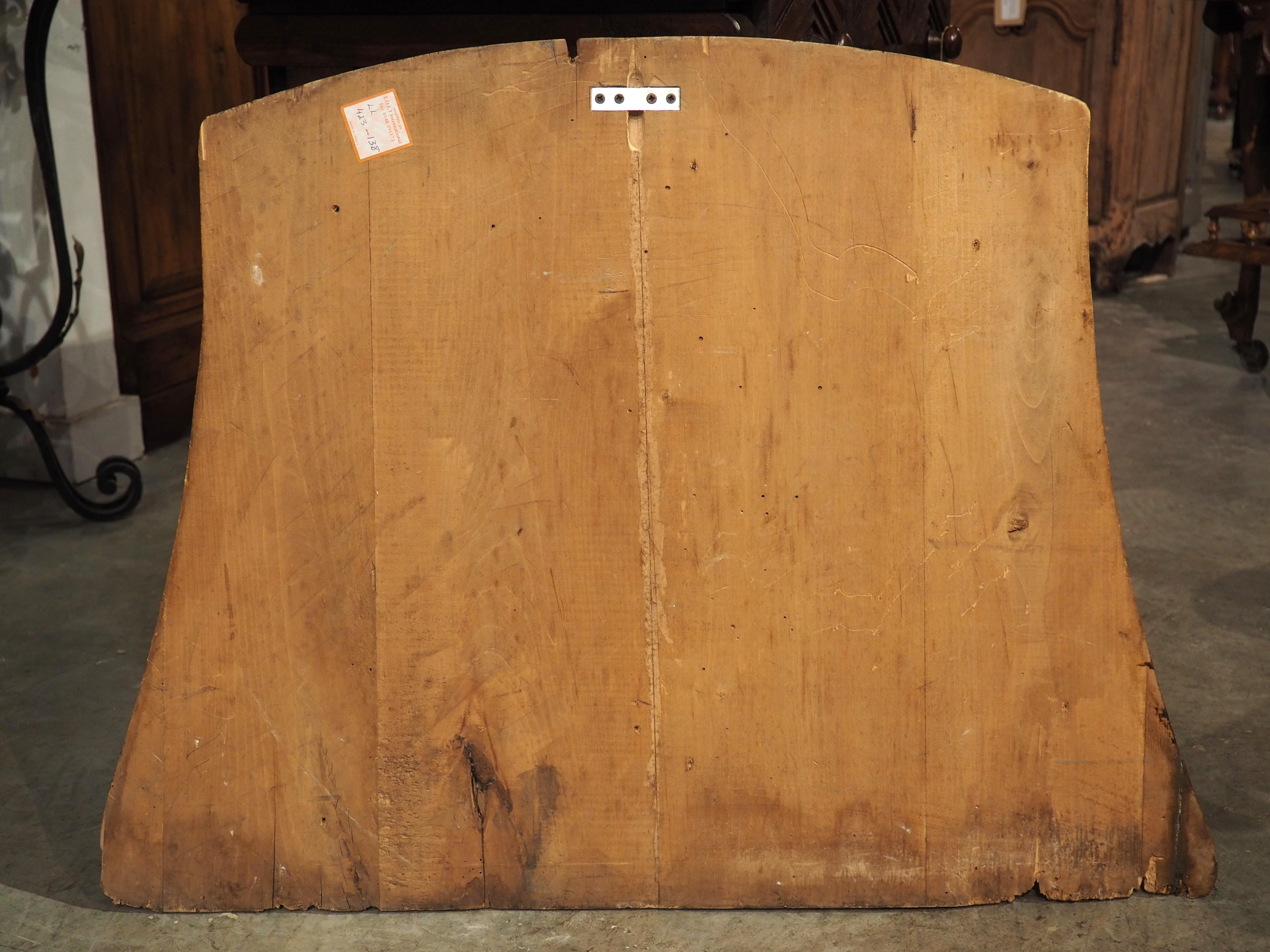 Antique Tuscan Carved Trophy Panel with the Panther of Lucca, Late 19th ...