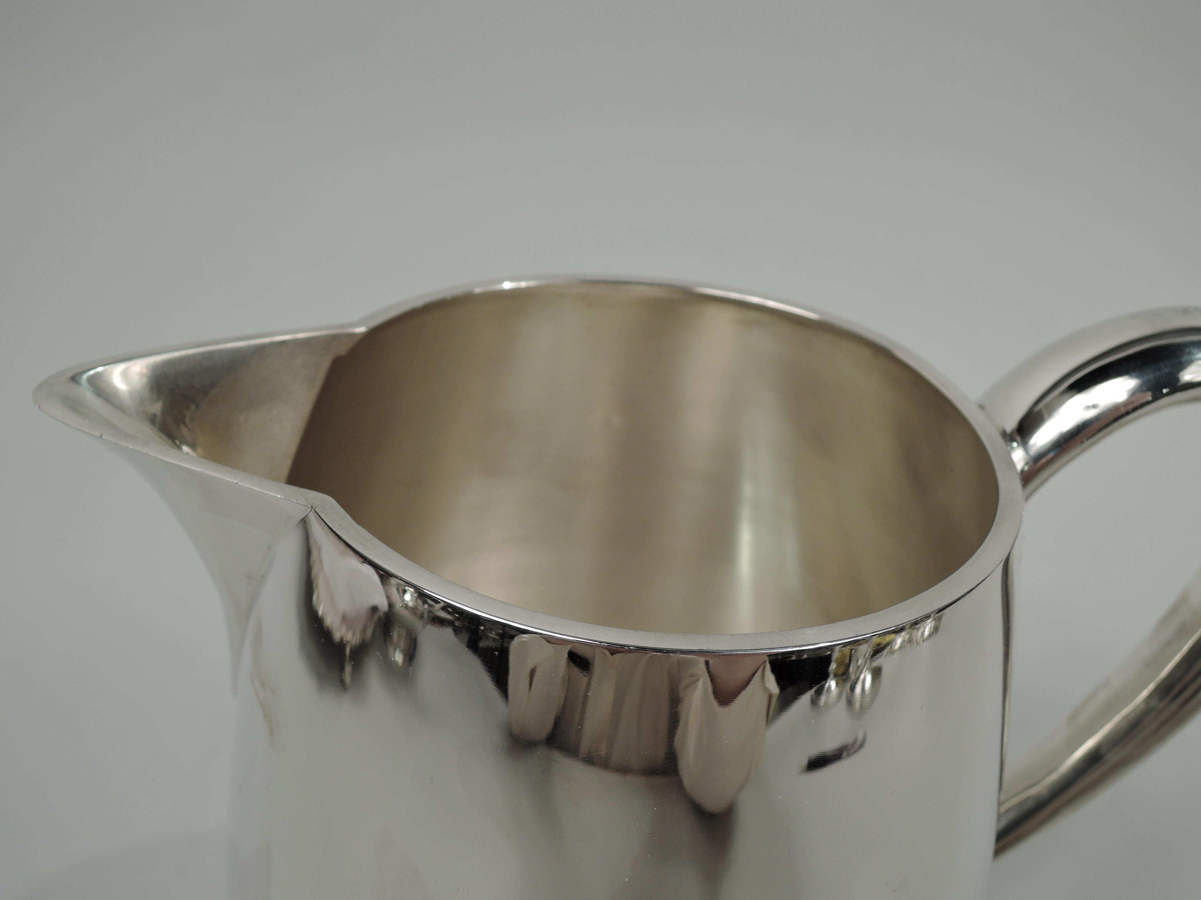 Antique Tuttle American Art Deco Sterling Silver Water Pitcher For Sale ...