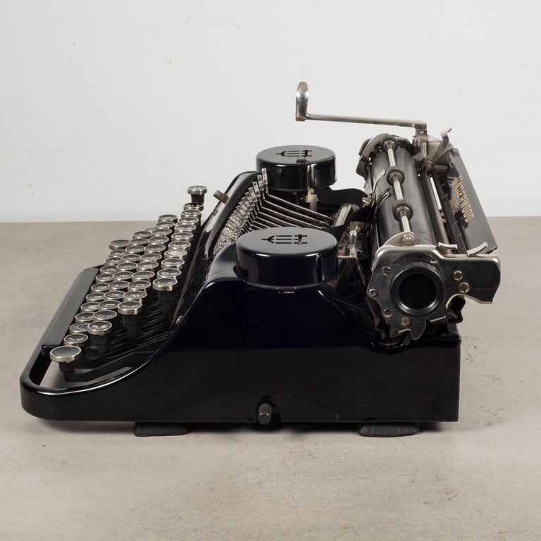 Antique Underwood Universal Portable Four Bank Typewriter, circa 1935 ...