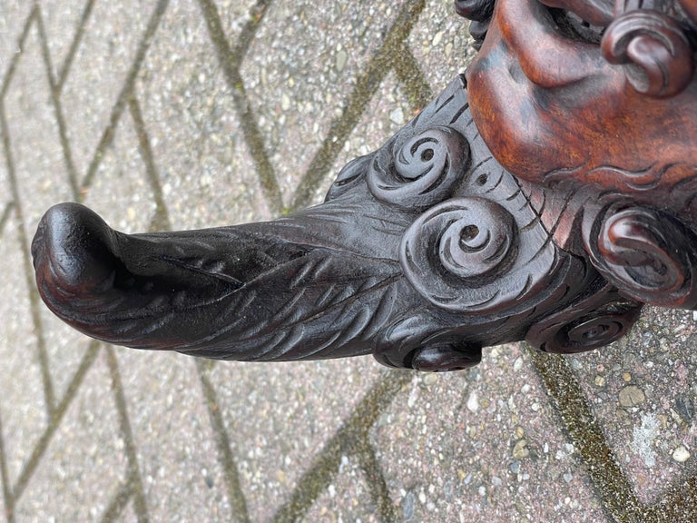 Antique and Unique, Masterly Carved, Early to Mid Victorian Satyr Mask ...