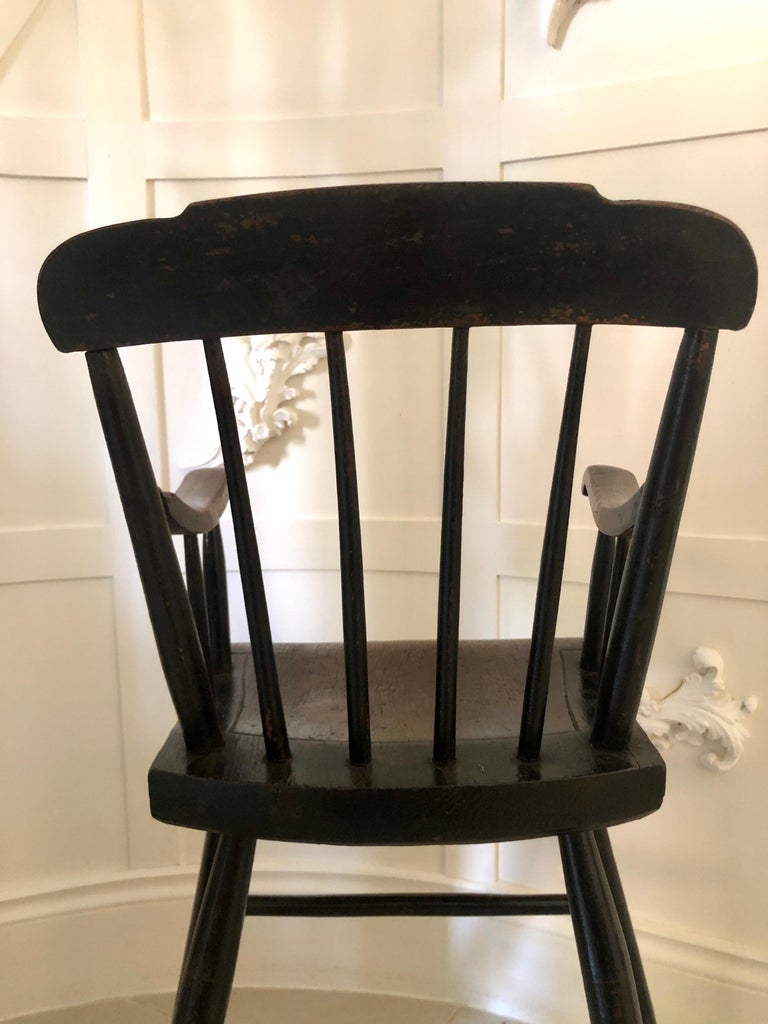 Antique Unusual Victorian Antique Baby's High Chair For Sale at 1stDibs