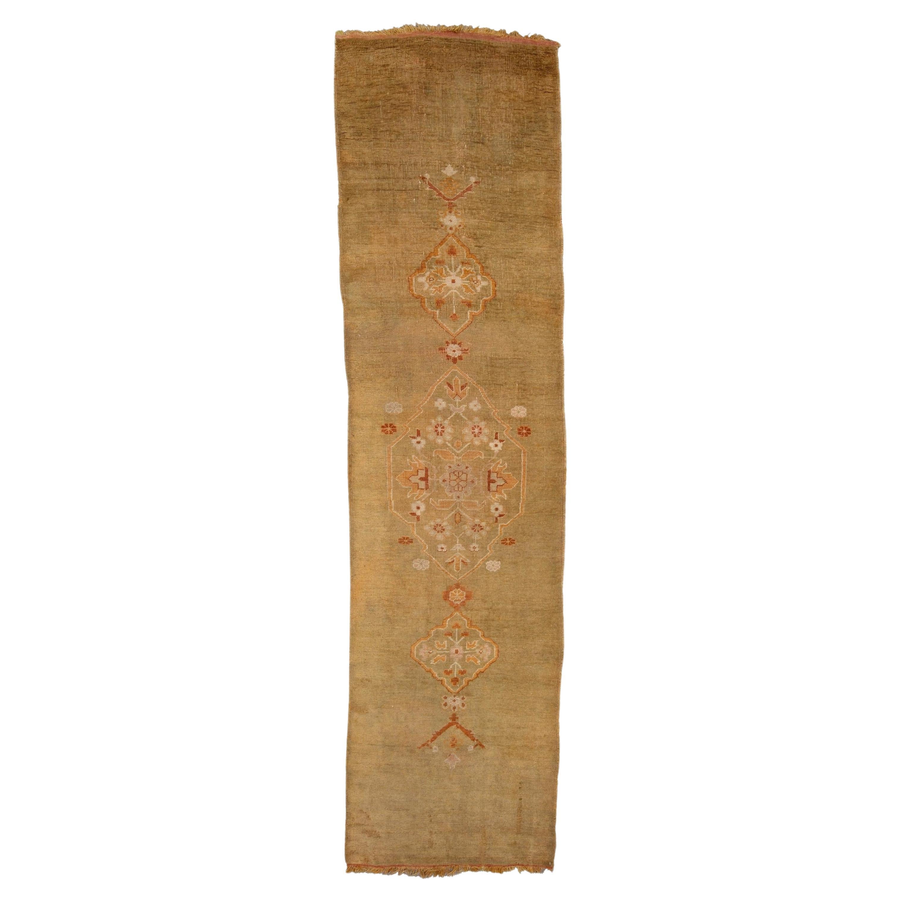 Antique Ushak Runner - 19th Century Central Anatolian Ushak Runner For ...
