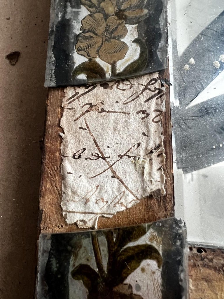 Antique Venetian 17th Century Rare Find Mirror For Sale at 1stDibs