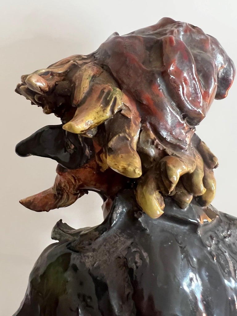 Antique Venetian Commedia Dell 'Arte Sculpture "Pantalone" 'Pantaloon ...