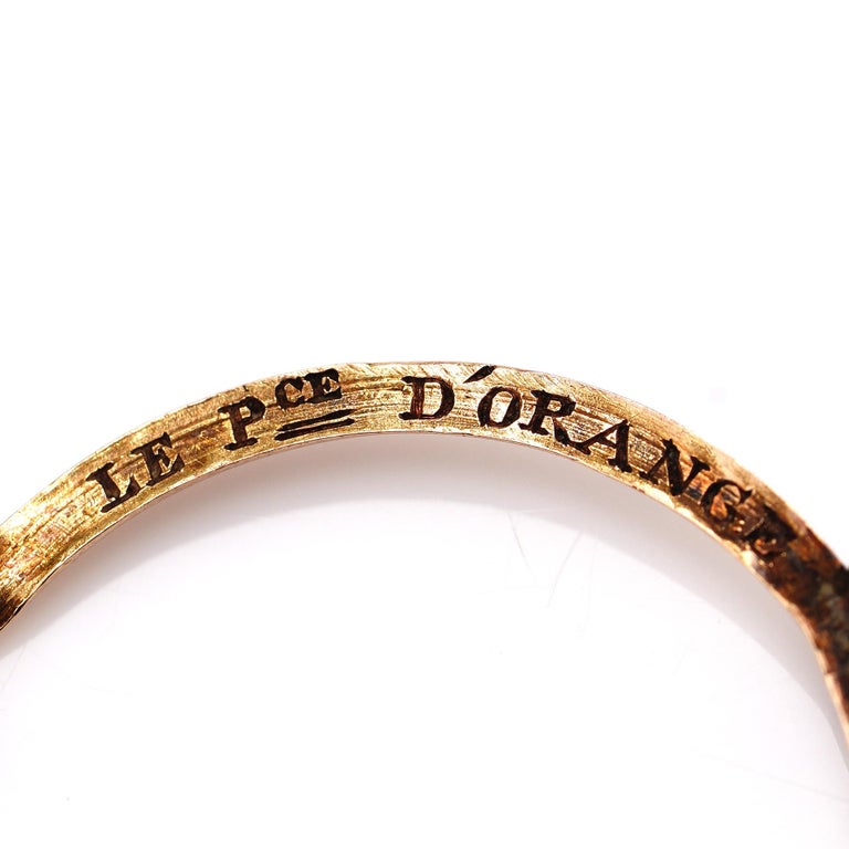 Antique Very Rare Stackable Ring with Waterloo Battle Engravings For ...