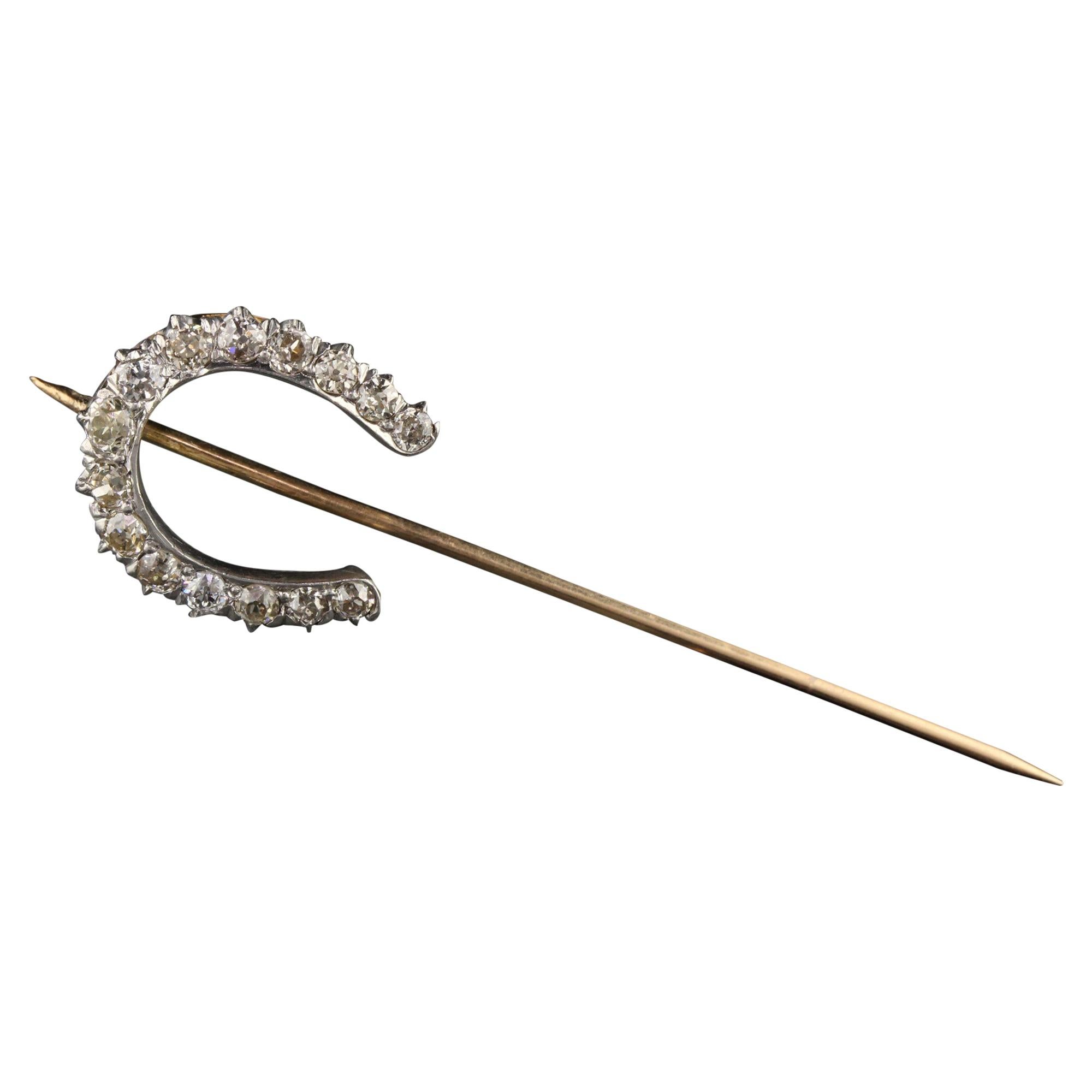 Antique Art Deco Filigree Old Mine Cut and Transition Cut Diamonds ...