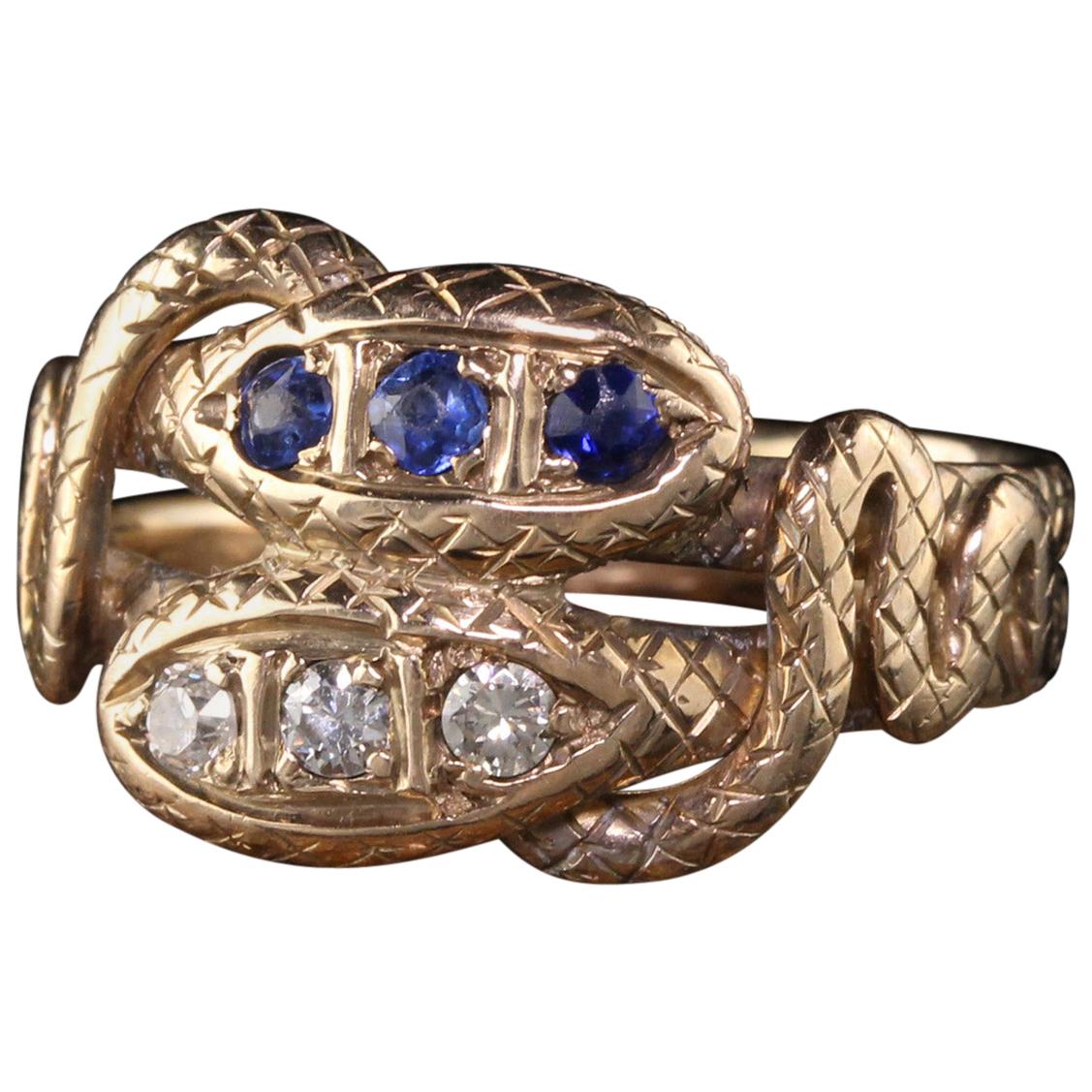 Antique Victorian Gold Snake Ring at 1stDibs | antique gold snake ring ...