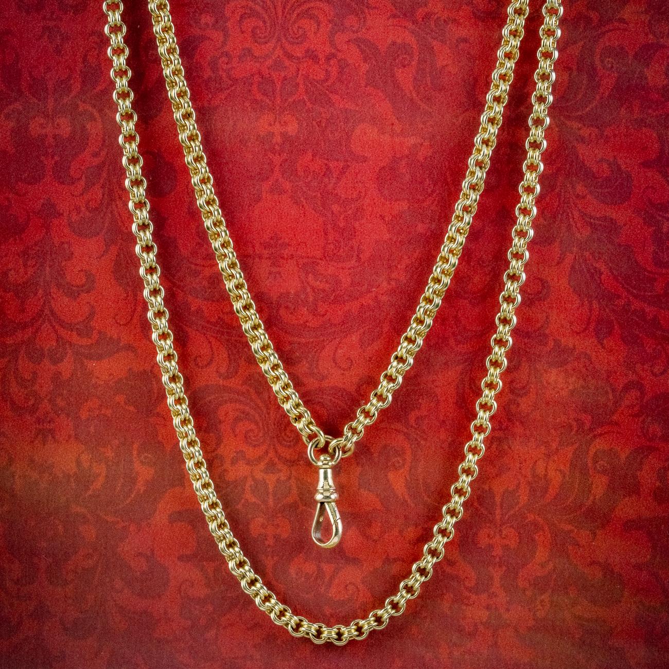 Antique Victorian 15ct Gold Guard Chain For Sale at 1stDibs | 15ct gold ...