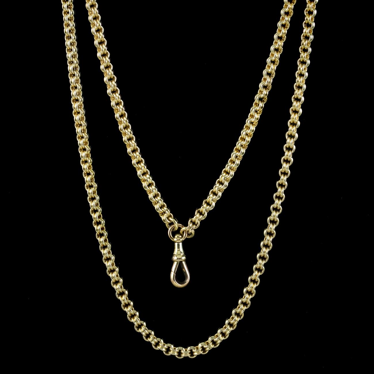 Antique Victorian 15ct Gold Guard Chain For Sale at 1stDibs | 15ct gold ...