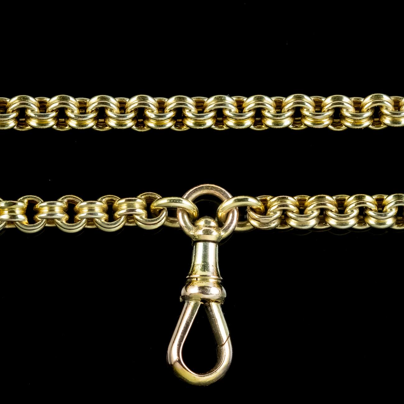 Antique Victorian 15ct Gold Guard Chain For Sale at 1stDibs | 15ct gold ...