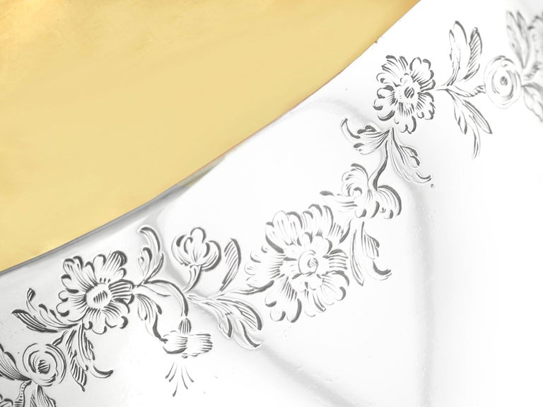 Antique Victorian 1850s Sterling Silver Goblet For Sale at 1stDibs