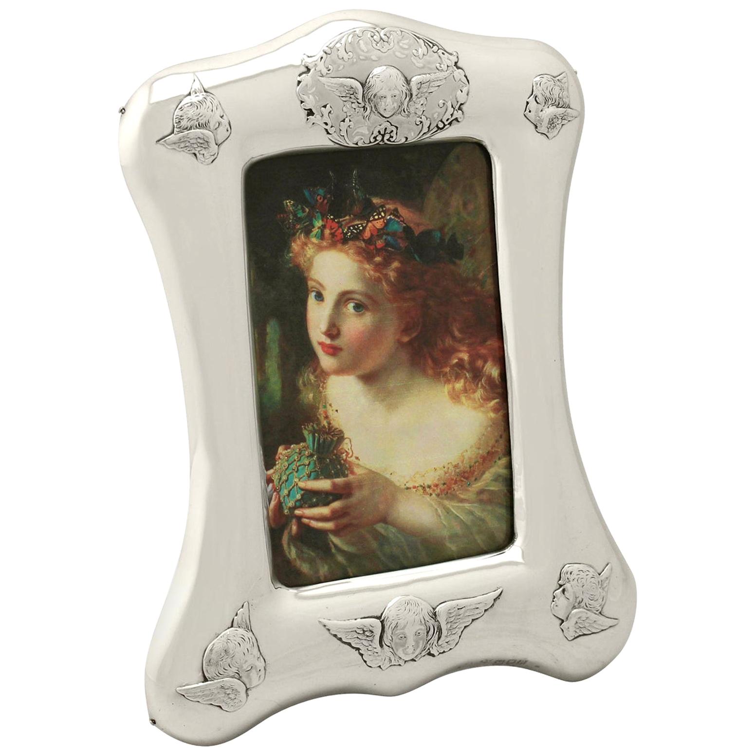 William Comyns and Sons Edwardian Tortoiseshell and Silver Inkwell at ...